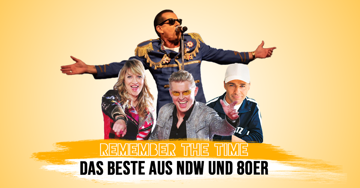Remember the time - best of NDW und 80er - Partyreisen