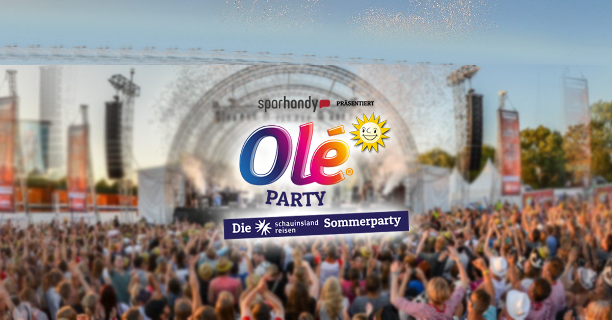 Olé Party - Open Air Tour 2017 - Partypaket - Partypakete